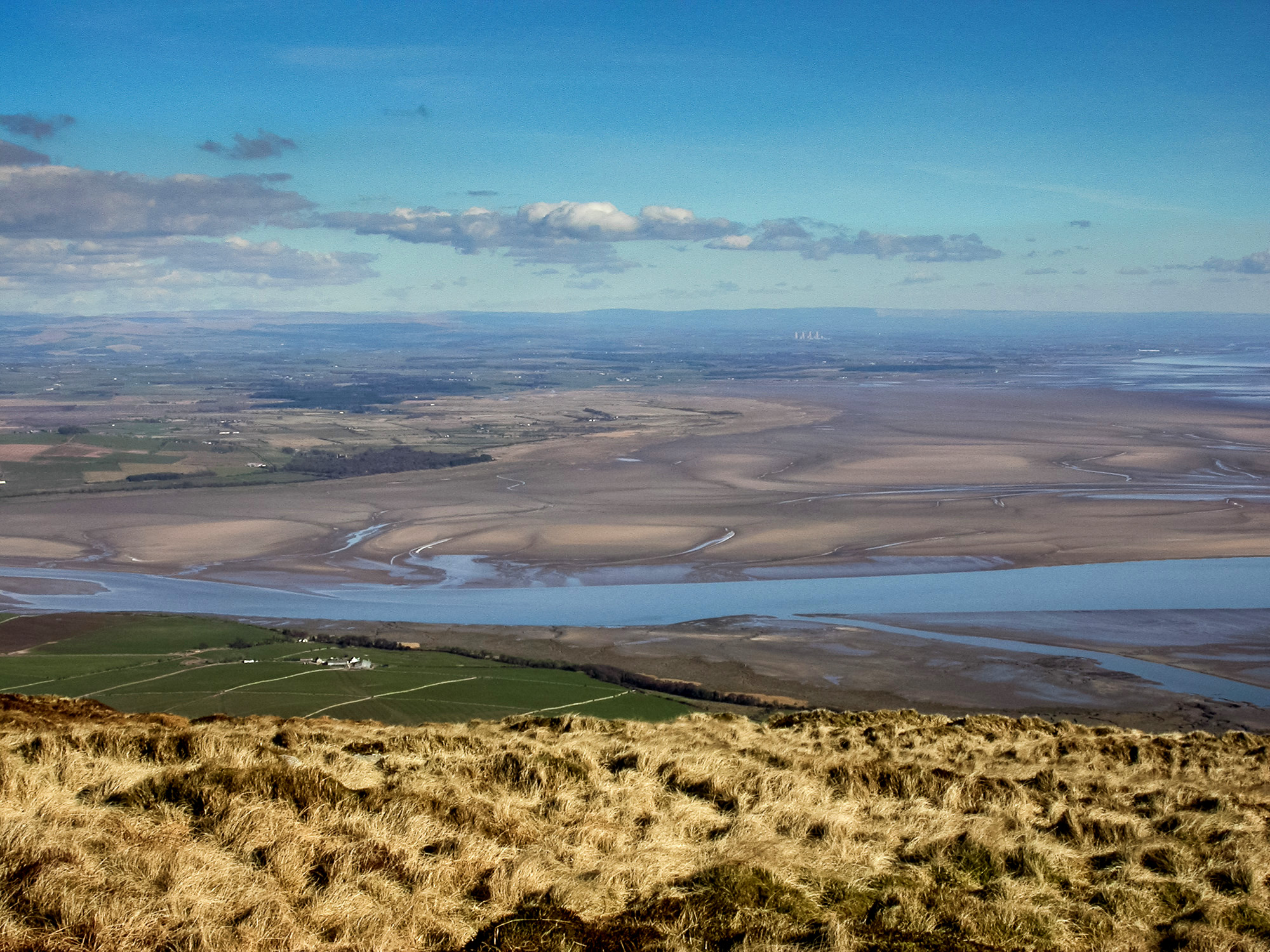 Nith estuary from Criffel-2 ©Mark Pollitt - South West Scotland ...